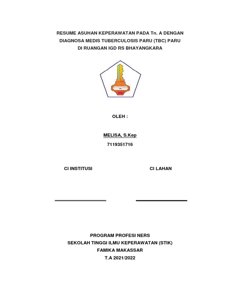 LP TB Paru Mel | PDF