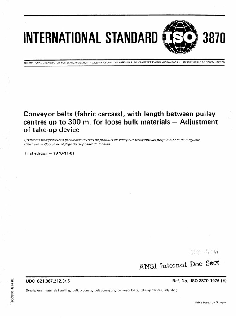 Iso 3870 | PDF