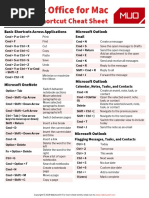 Microsoft Project Keyboard Shortcuts | PDF | Software Engineering ...