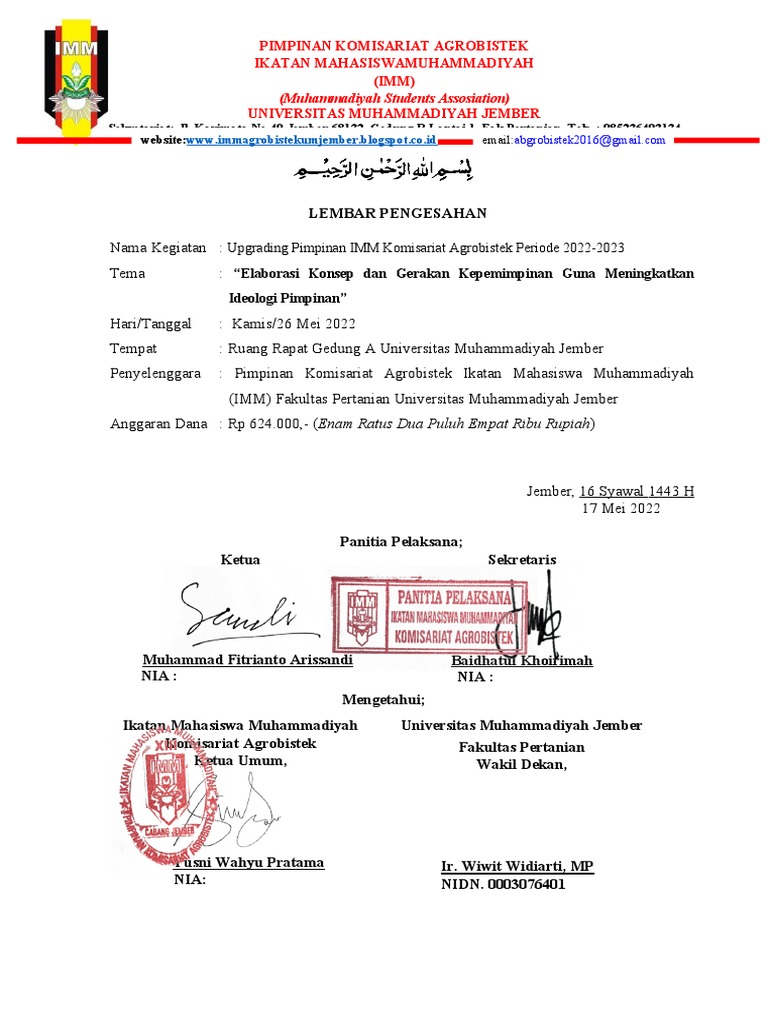 Proposal UPGRADING | PDF