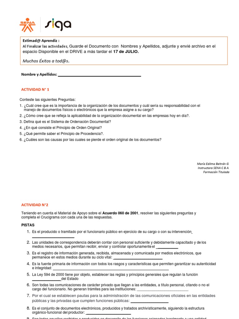 Actividades Curso Complementario | PDF | Business