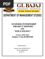 Internship Report Under A CA Firm | PDF | Taxes | Value Added Tax