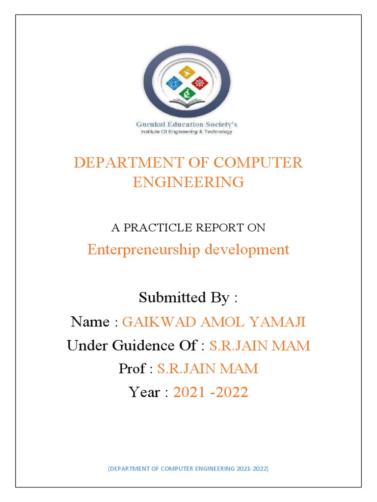 Department of Computer Engineering 4 | PDF | Computers | Technology ...
