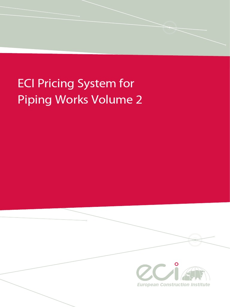 ECI CLP3 Pricing System For Piping | PDF | Pipe (Fluid Conveyance) | Screw
