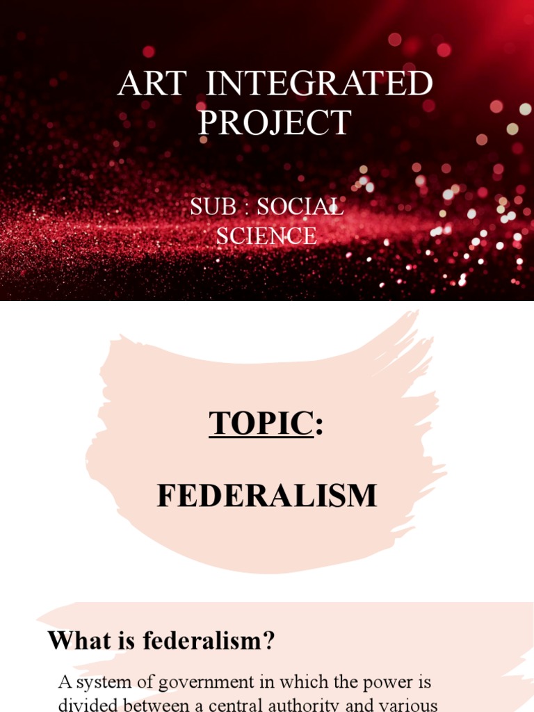 Art Integrated Project (Social Science) | PDF | Constitutional Law ...