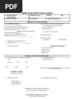 CSC Form 6 (Leave Form-New) | PDF | Government | Business