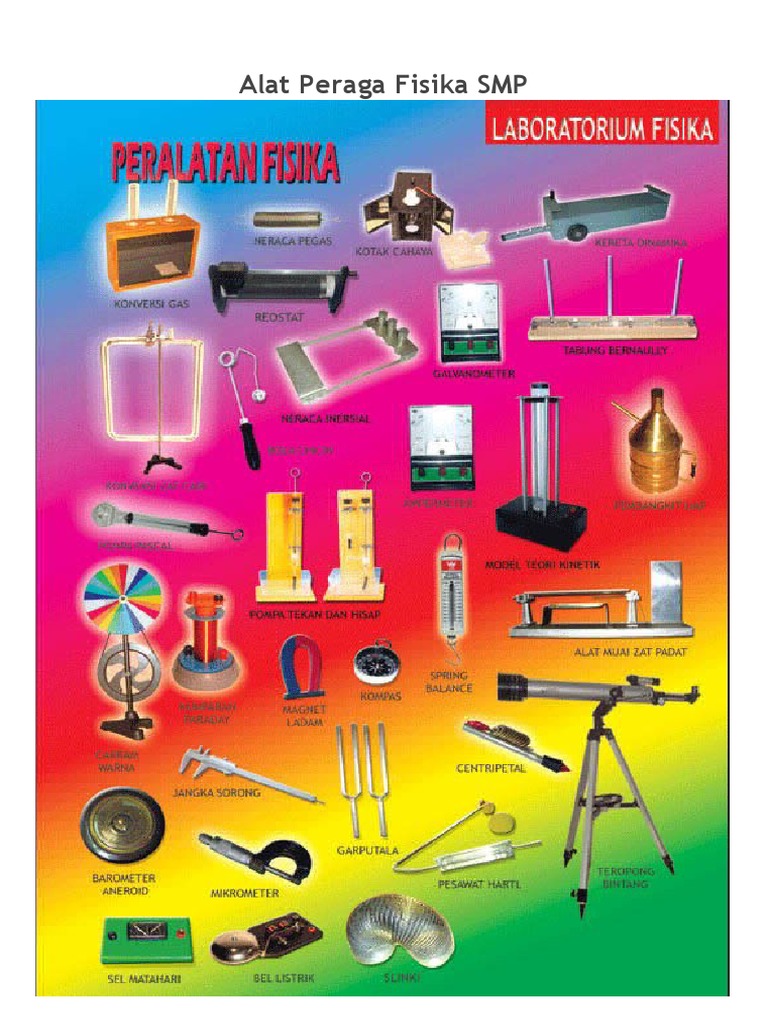 Alat Peraga Fisika SMP 2021 | PDF