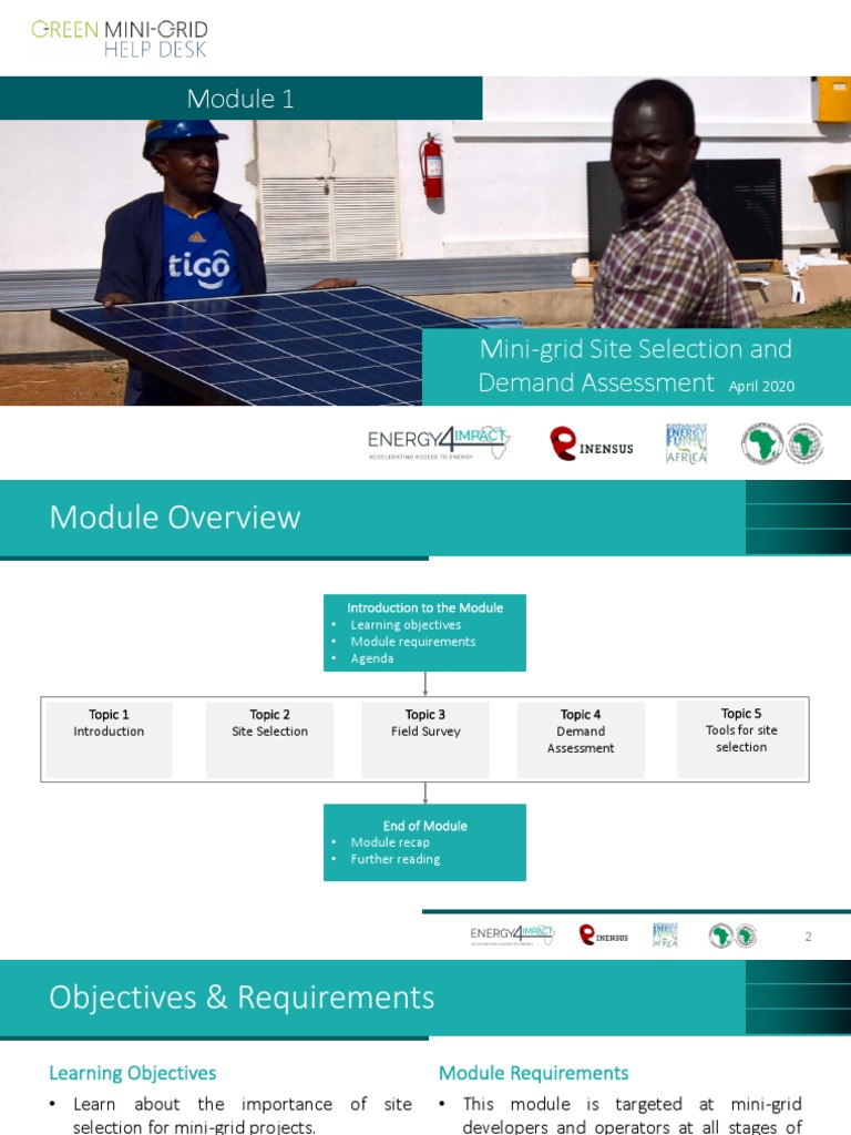 Mini-Grid Site Selection Guide | PDF | Survey Methodology | Renewable ...