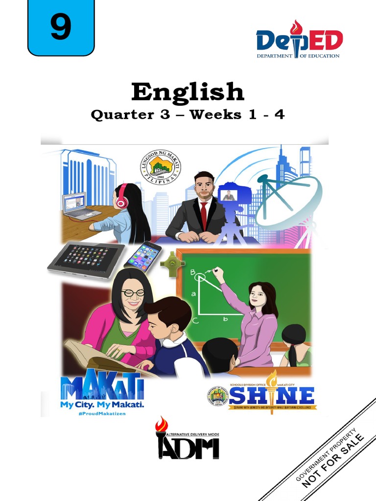 English: Quarter 3 - Weeks 1 - 4 | PDF | Bias | Prejudices