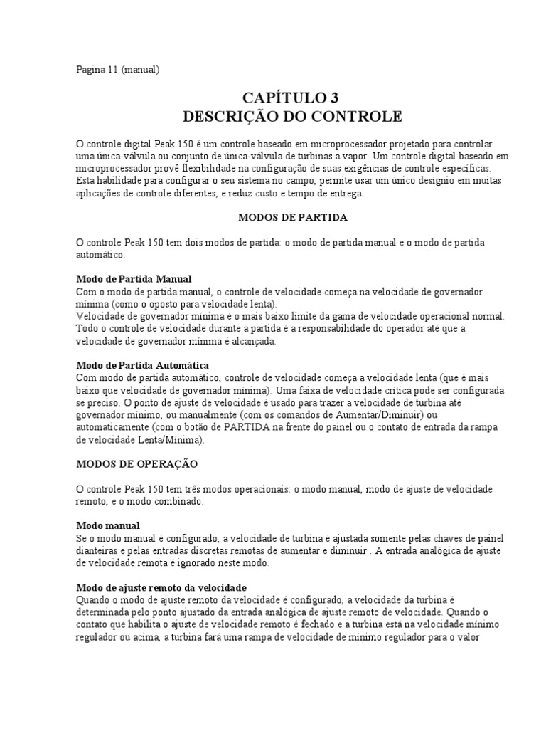 Manual do Controle Digital Peak 150 | PDF | Relé | Diodo emissor de luz