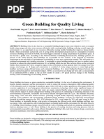 Final Report On Green Building | PDF | Green Building | Solar Power