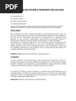 Síndrome de Potter: Causas y Características | PDF | Epidemiología ...