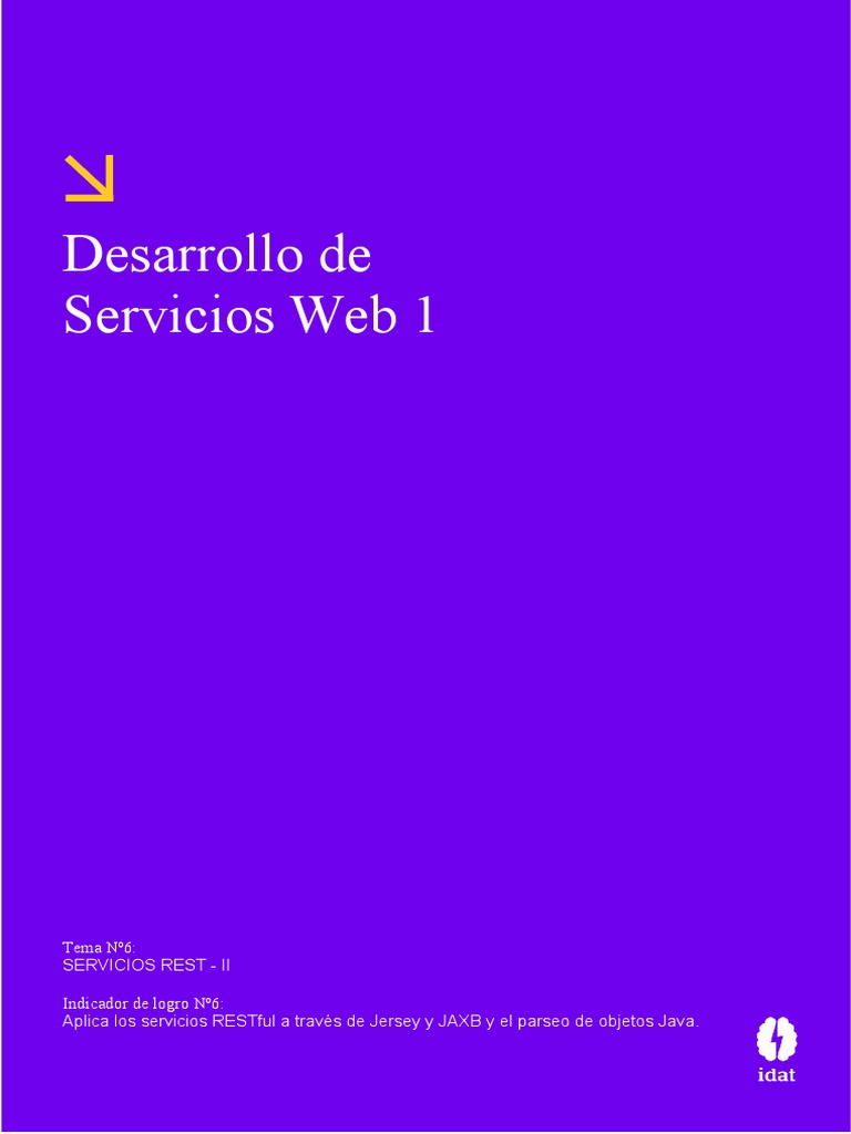 (Guía 06) Desarrollo de Servicios Web 1 | Descargar gratis PDF ...
