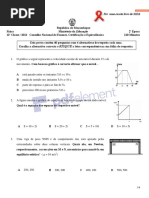 Exame de Matematica Ujc 2021 - 2022 - Ao | PDF