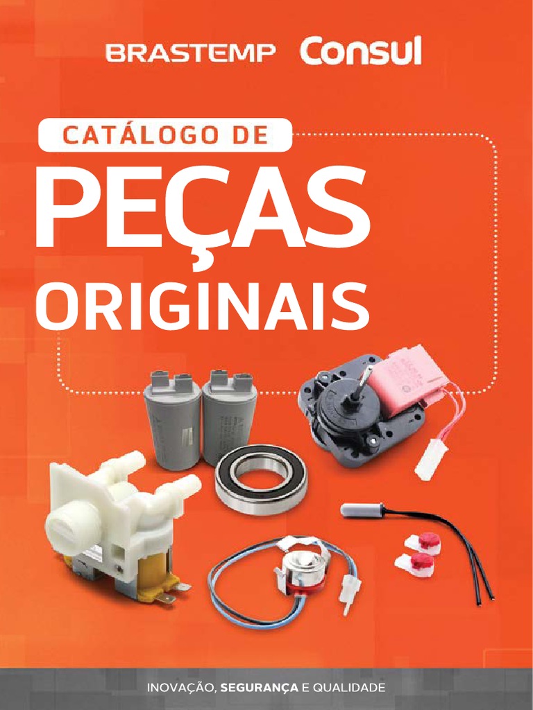 Catálogo - Peças Brastemp Consul Ok | PDF | Freio | Inovação