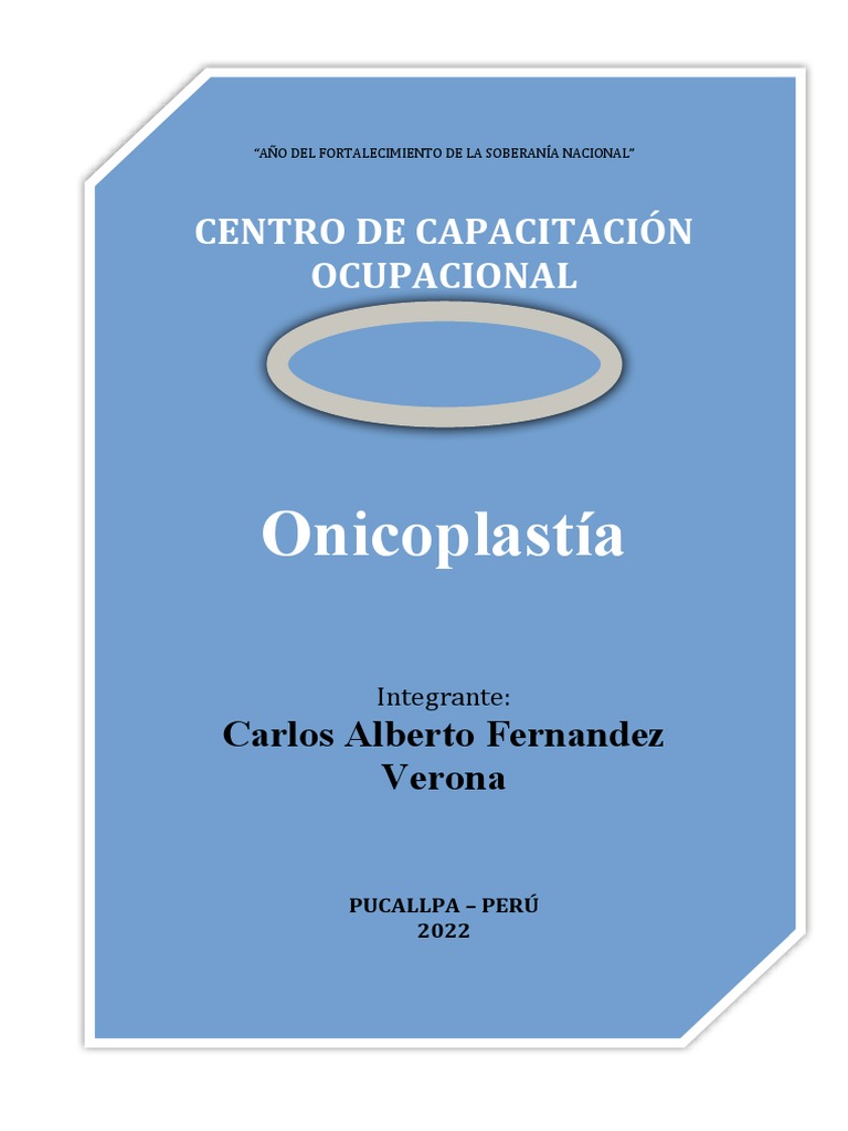 Onicoplastía: Procedimientos y Tratamientos | PDF | Clavo (anatomía ...