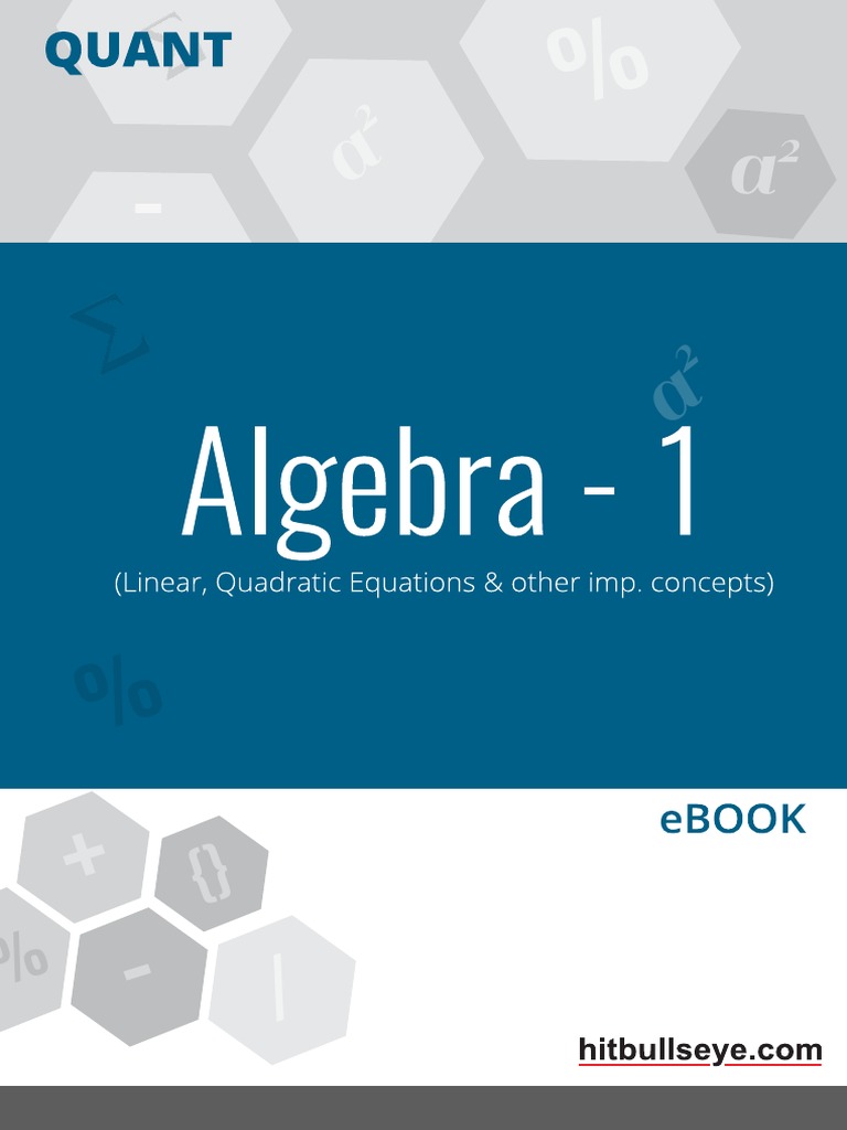 Algebra 1 | PDF | Equations | Variable (Mathematics)