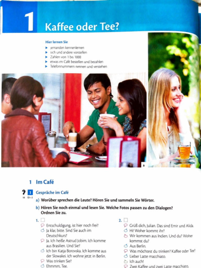 Studio (Express) - A1 - Einheit 1 | PDF