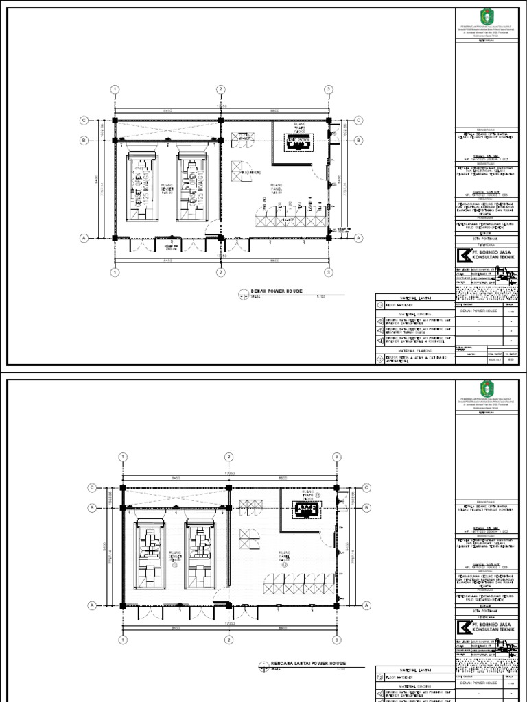 Denah dan Rencana Power House | PDF