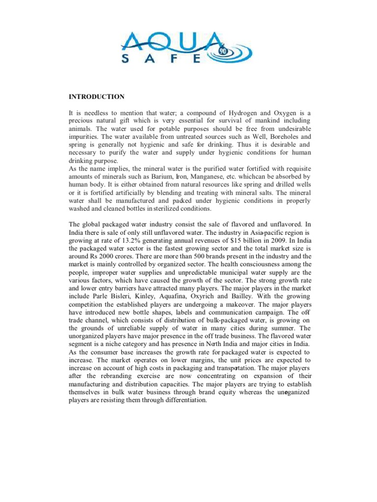 High-End Mineral Water PR Strategies | PDF | Drink | Water Purification