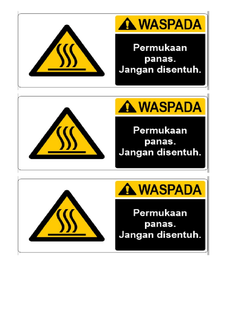 Gambar Waspada Panas | PDF