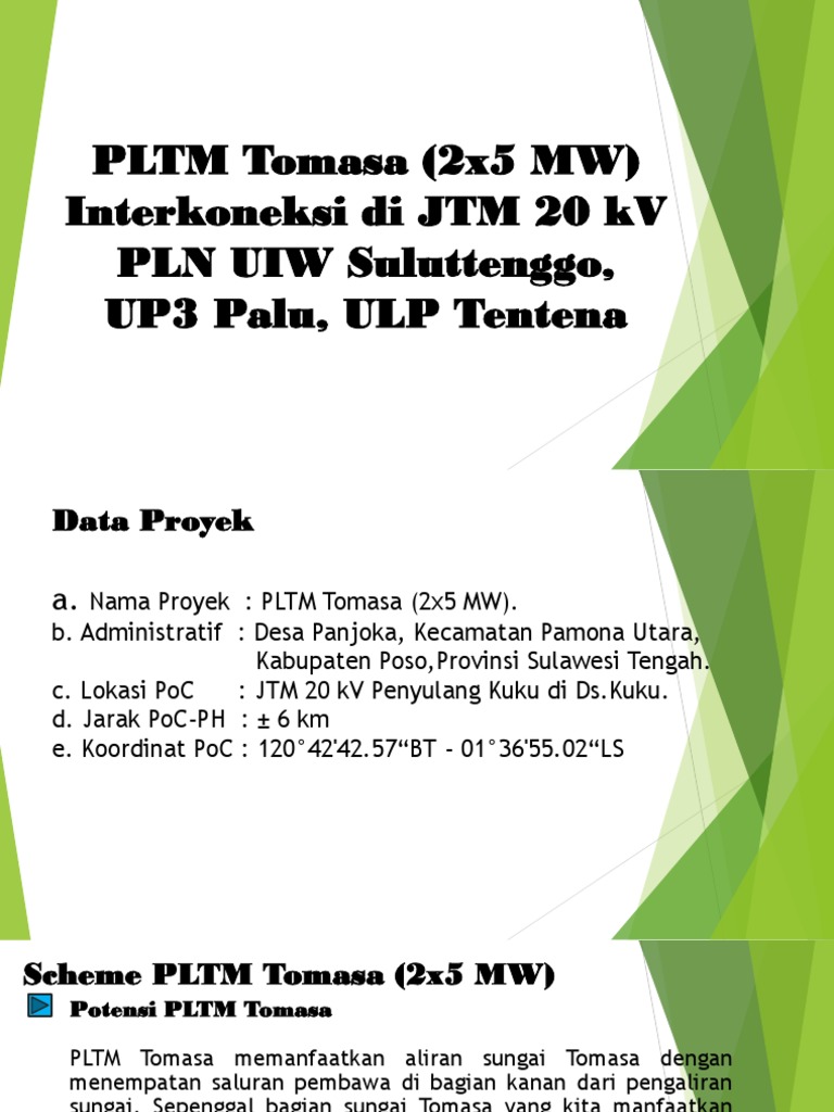 Interconnection Study PLTM Tomasa | PDF