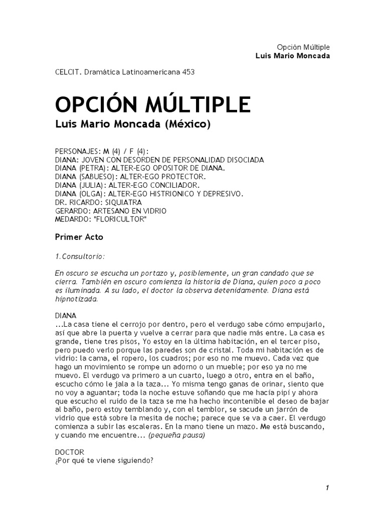 Opcion Multiple | PDF