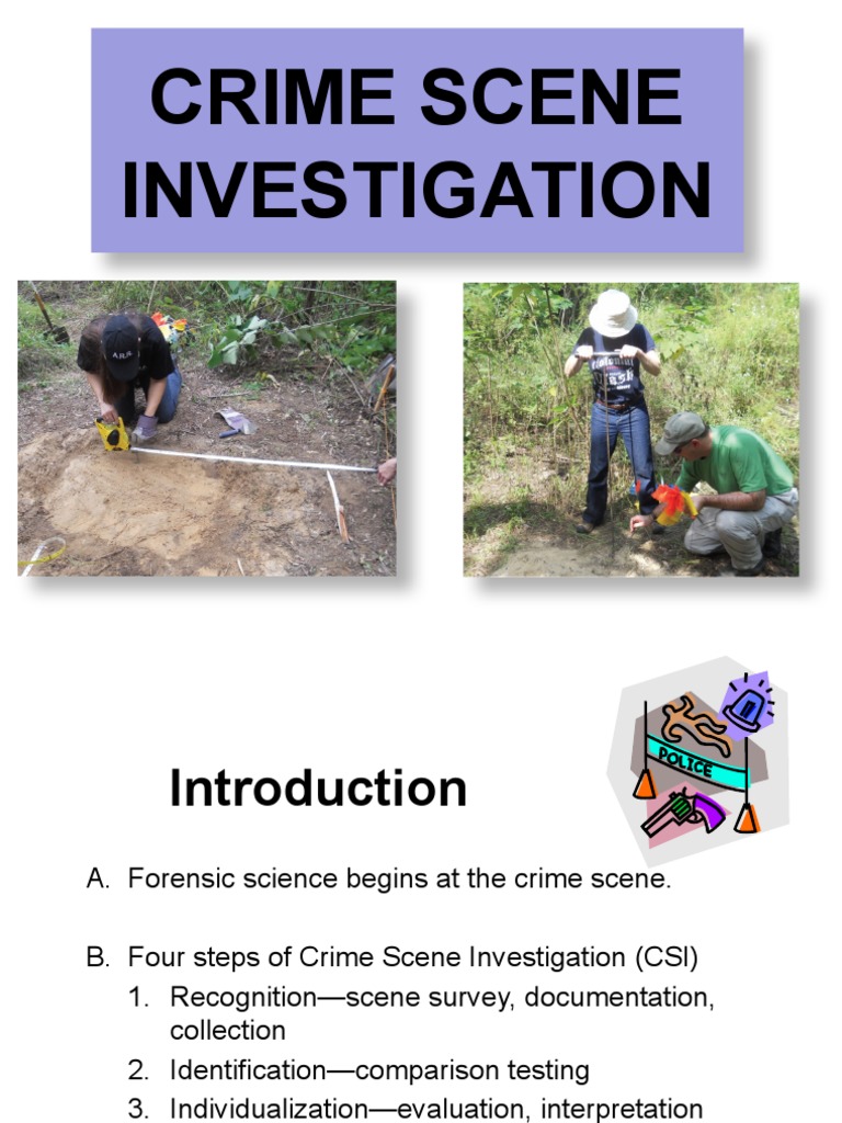 Crime Scene Investigation | PDF | Crime Scene | Forensic Science
