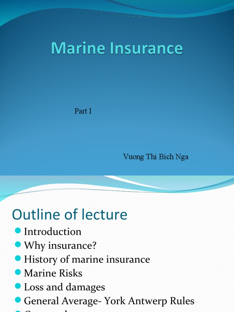 Analyzing a Case of Marine Cargo Loss Due to Heavy Weather and the ...