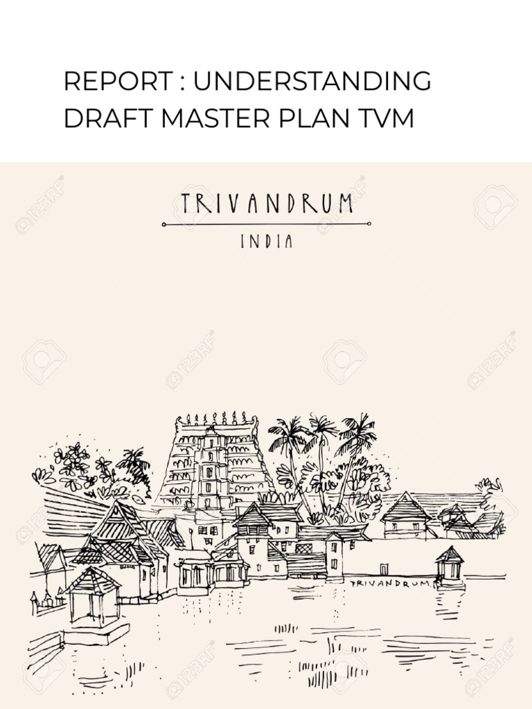 Report - Understanding Draft Master Plan TVM | PDF | Infrastructure ...