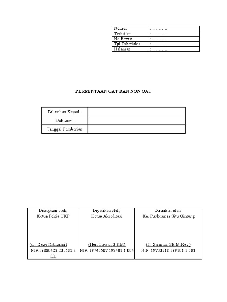 Permintaan Oat Dan Non Oat | PDF