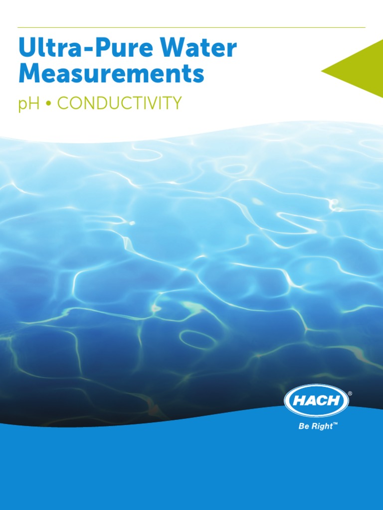 Ultra-Pure Water Measurements: PH - Conductivity | PDF | Ph ...