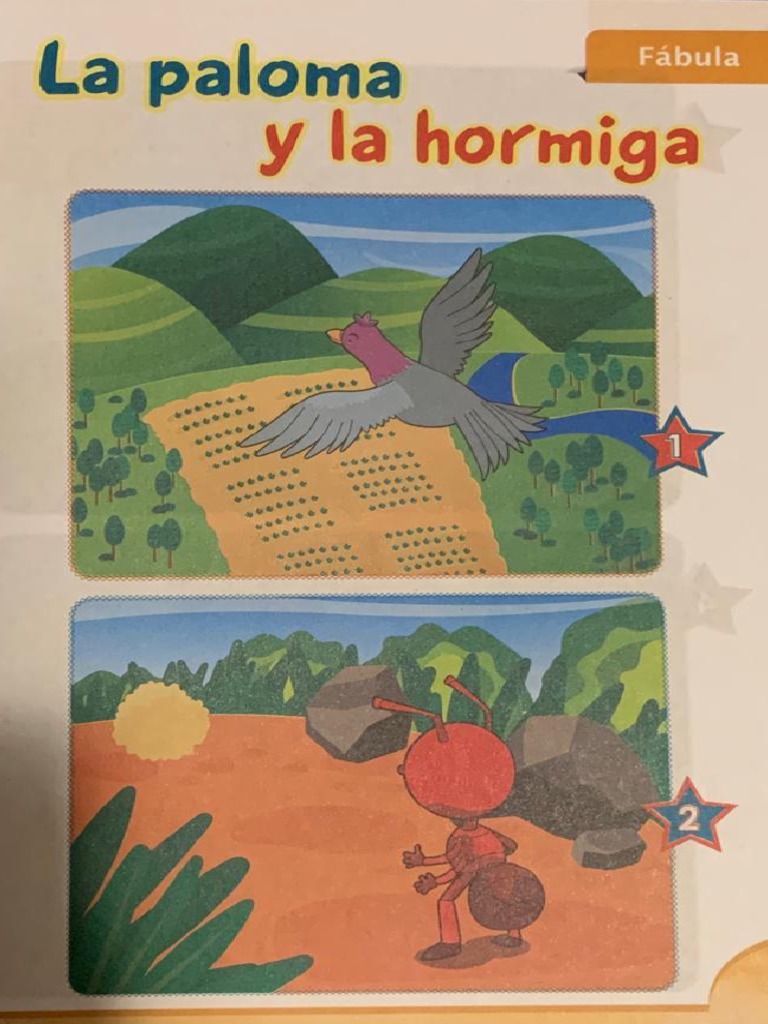 Fábula La Paloma y La Hormiga | PDF