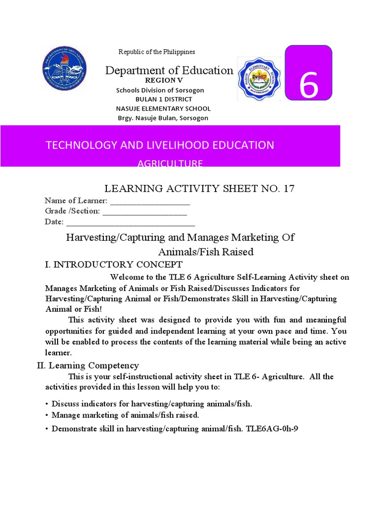 Department of Education: Technology and Livelihood Education | PDF ...