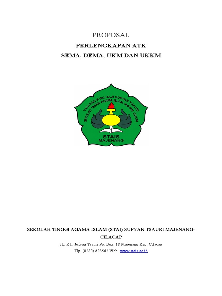 Proposal Atk Ormawa | PDF