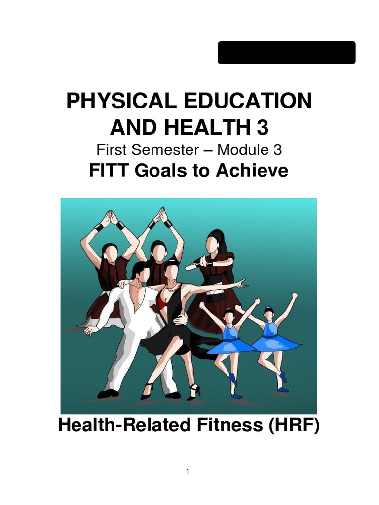 FITT Goals for Health and Fitness | PDF | Physical Fitness | Health ...