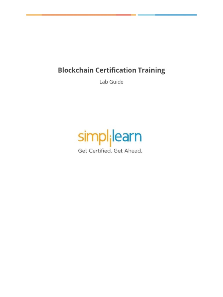 A Guide to Using IDEs and Software in Blockchain Certification Labs ...