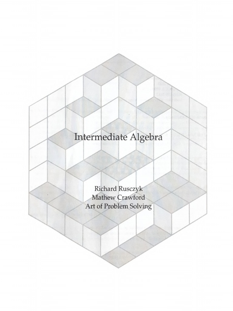 The Art of Problem Solving Intermediate Algebra | PDF | Polynomial ...