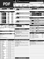 Castles & Crusades Cheat Sheet | PDF | D20 System | Dungeons & Dragons
