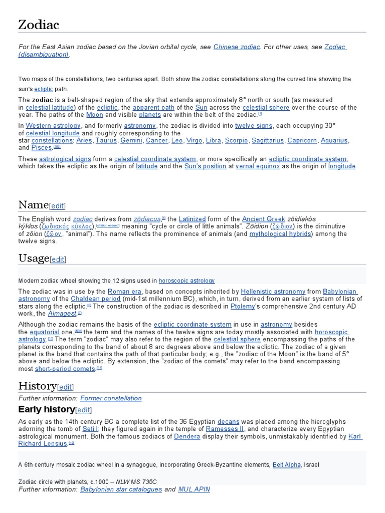 Zodiac: For The East Asian Zodiac Based On The Jovian Orbital Cycle ...