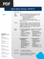 STCW Table A VI 1 4 | PDF | Safety | Emergency