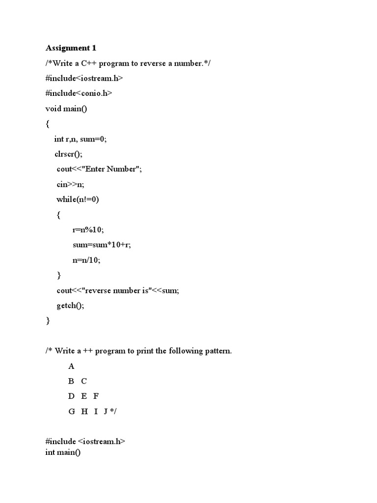 PracSolutiondocx 1 | PDF | Area | Method (Computer Programming)