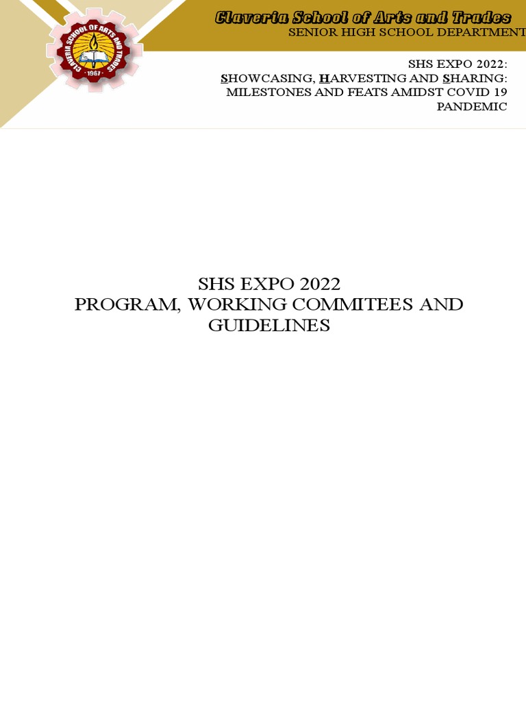 Expo Guidelines | PDF