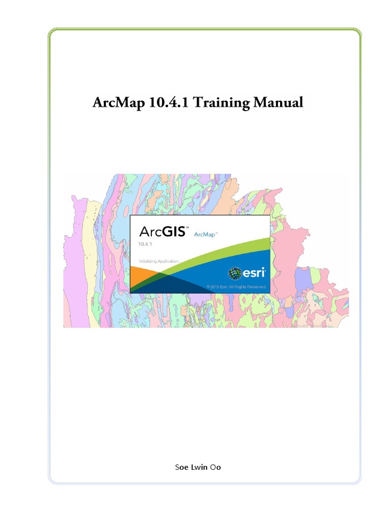 ArcGIS 10.4.1 Manual CMB | Download Free PDF | Arc Gis | Data