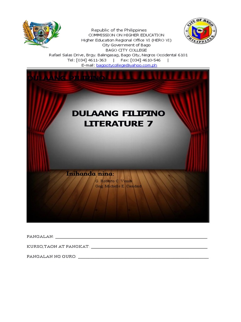 Modyul Sa Dula | PDF