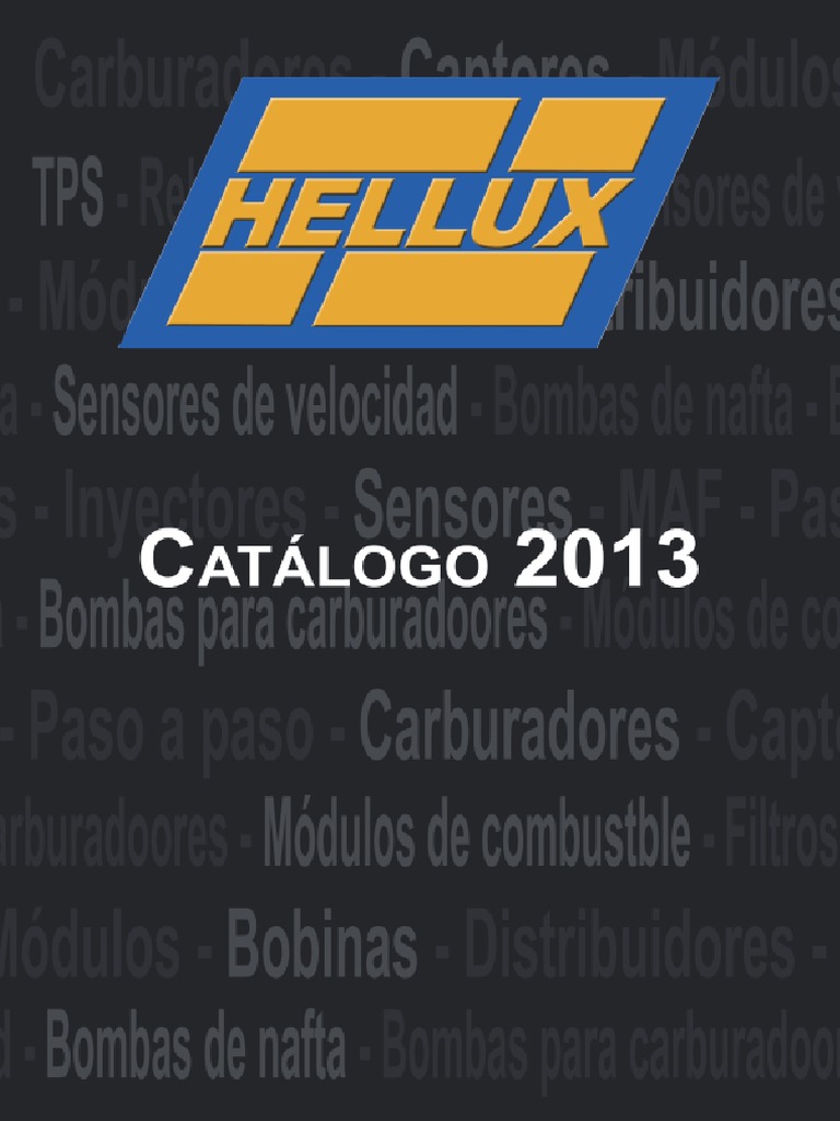 HELLUX Catalogo | PDF | Carburador | Sedanes