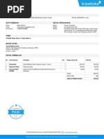 Receipt Hotel Traveloka | PDF