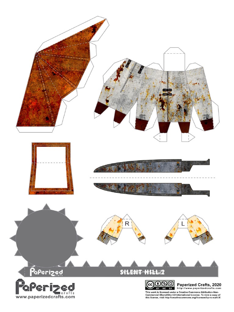 Silent Hill 2 - Pyramid Head Papercraft | PDF