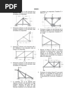 Ejercicios Resueltos Armaduras | PDF