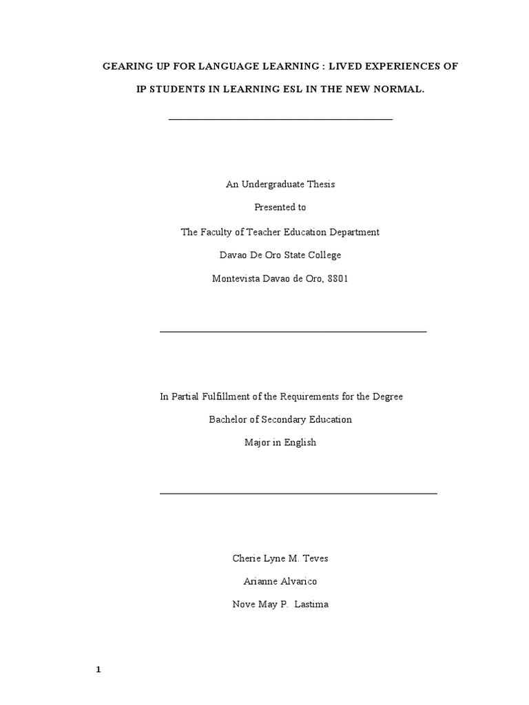 Revised Manuscript | PDF | Second Language Acquisition | Learning